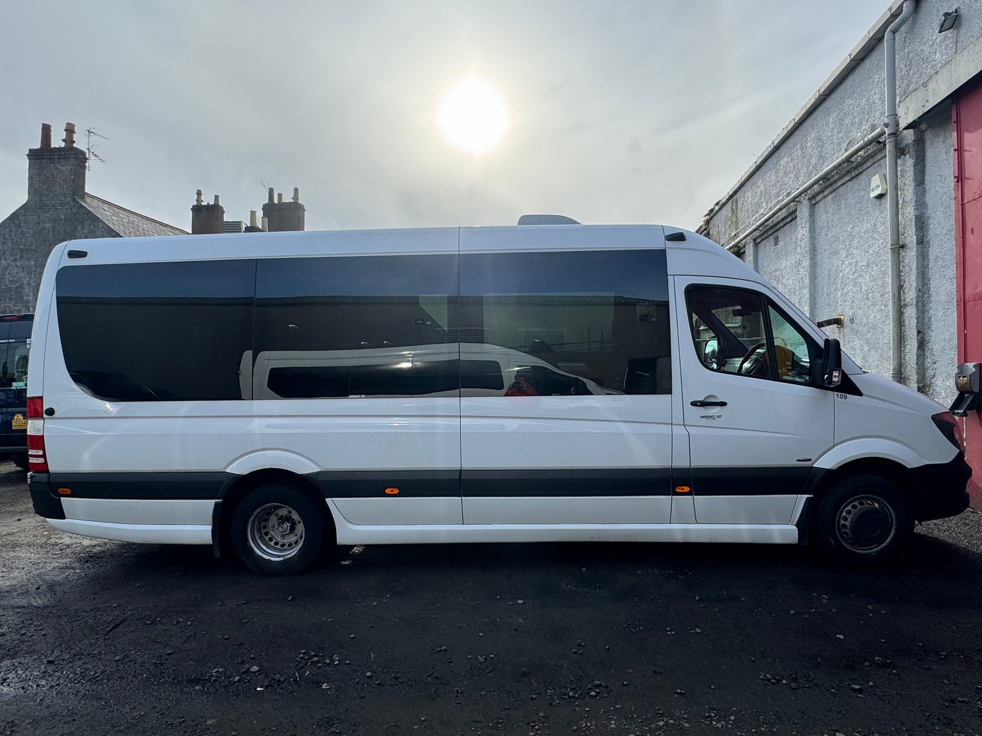 16 Seat Mercedes Sprinter with Large Boot – A1 Coaches