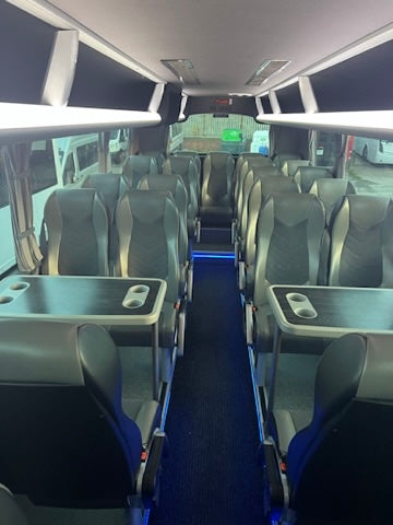37 Seat Mercedes Touring Midi Coach – A1 Coaches